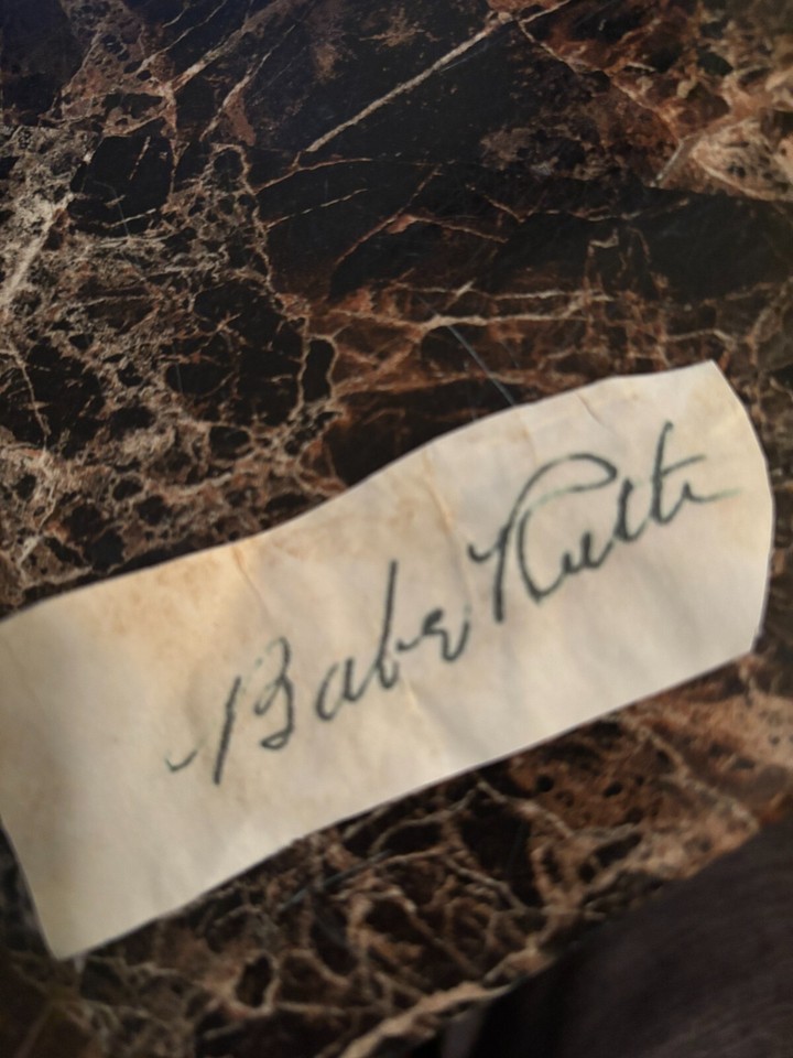 Babe Ruth Signed Auto Autograph Cut Paper | eBay
