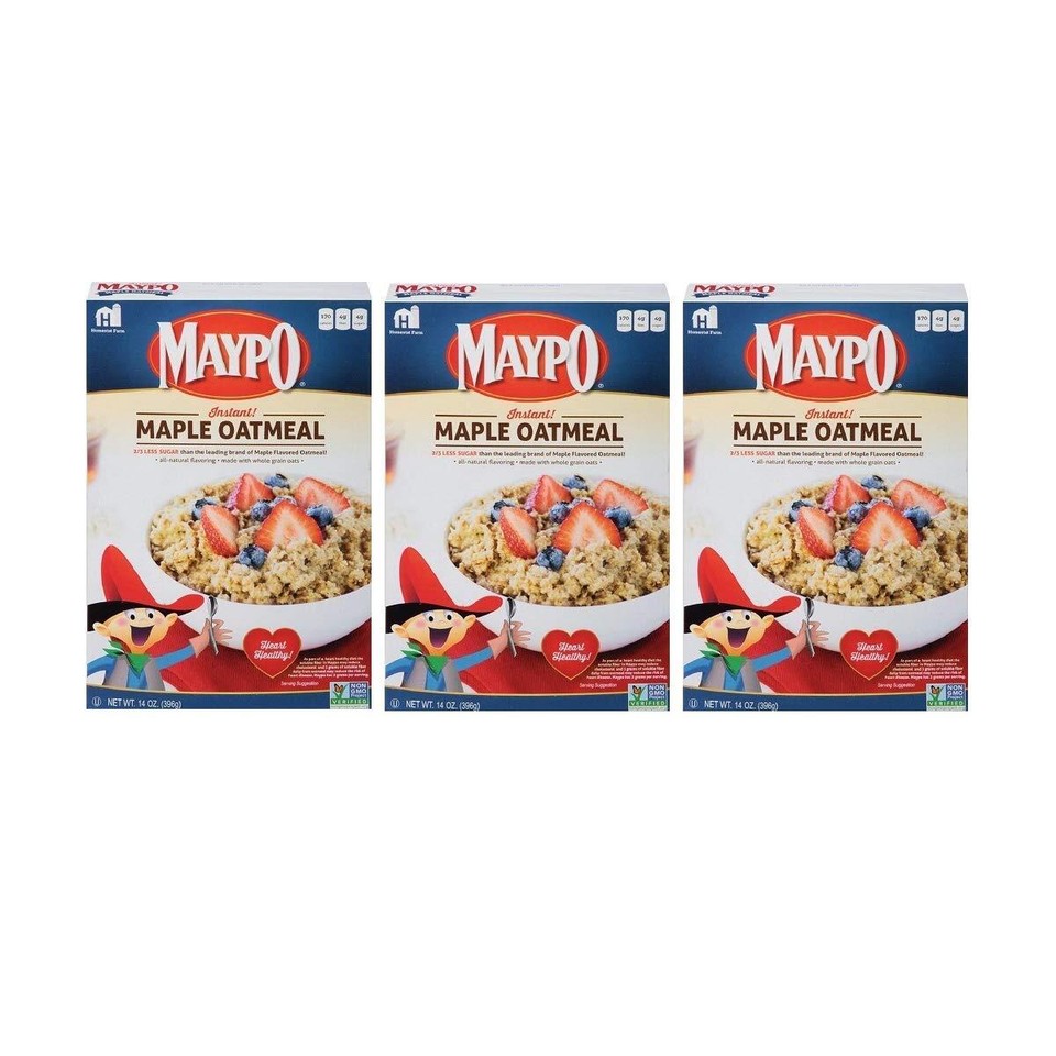 Maypo Instant Maple Oatmeal, 3-pack | eBay