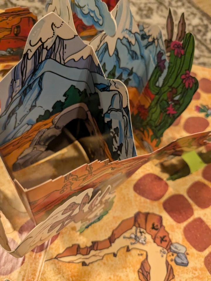 1982 Beep Beep The Road Runner Pop-Up Board Game & Wile E Coyote UNUSED ...