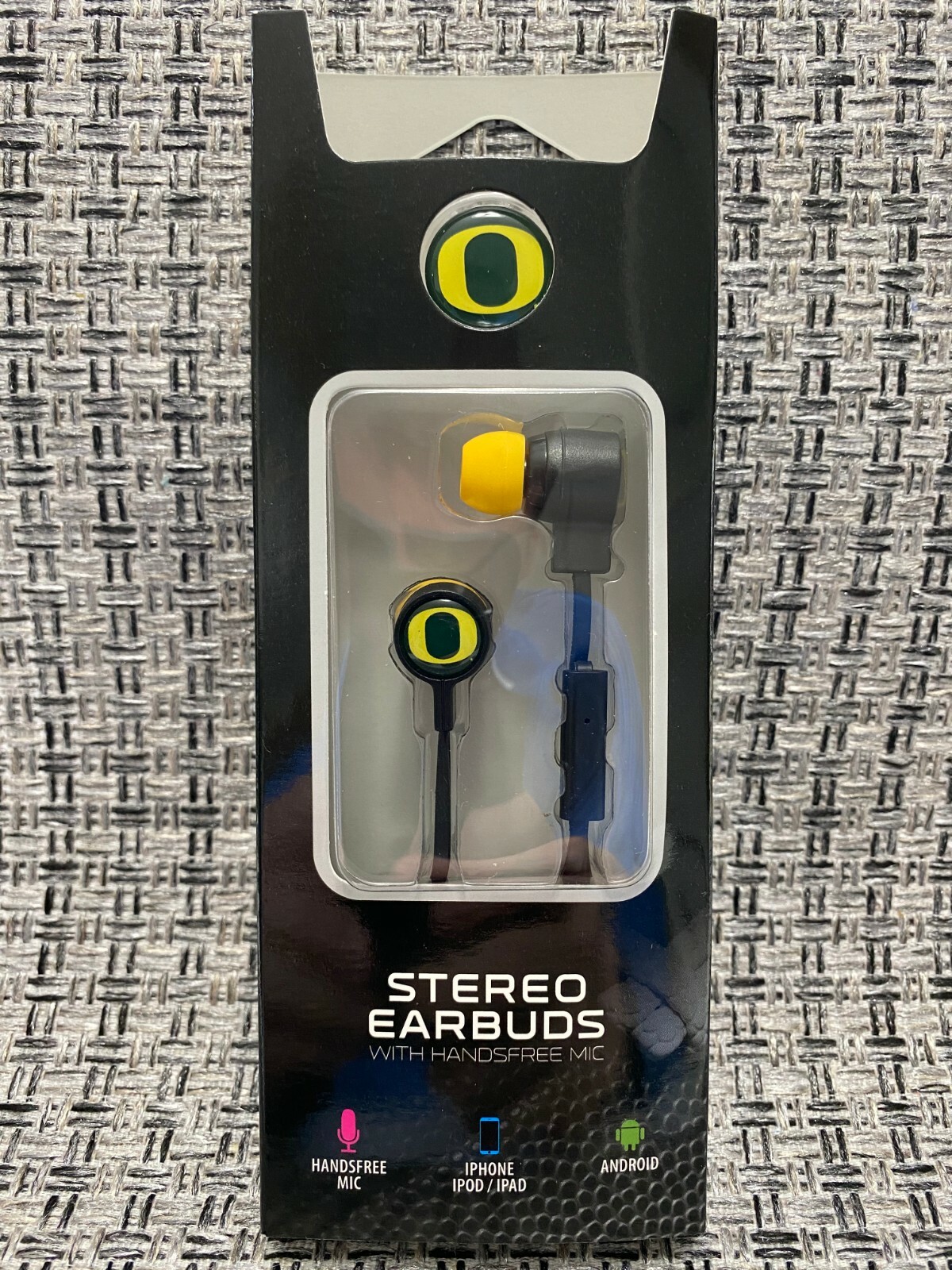 Oregon Ducks Stereo Earbuds with Handsfree Mic Mizco NCAA Licensed | eBay