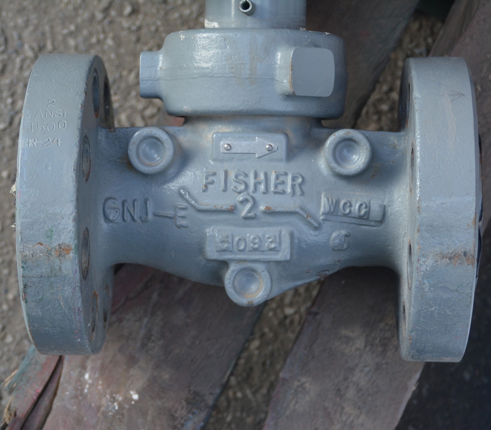 Fisher Control Valve 50 mm Type 364 ANSI 1500 25865 KPA CWP Actuator ...