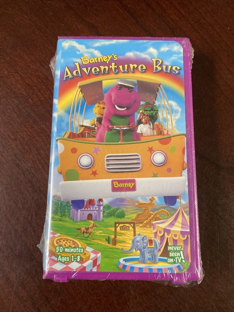 Barney - Barneys Adventure Bus (VHS, 1997) for sale online | eBay