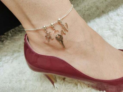 Keyholder Hotwife Anklet BDSM MASTER pet Jewelery Fetish Cuckold ...