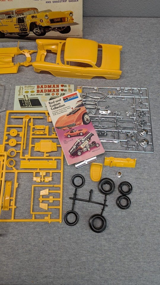 Badman 1:24 Scale 1955 Chevy Gasser Monogram Scale Model Kit | eBay