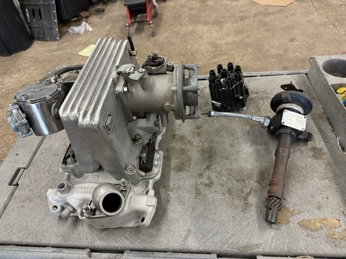 C1 Corvette Fuel Injection Unit Project W/ Distributor 2554 58 59 60 61 ...