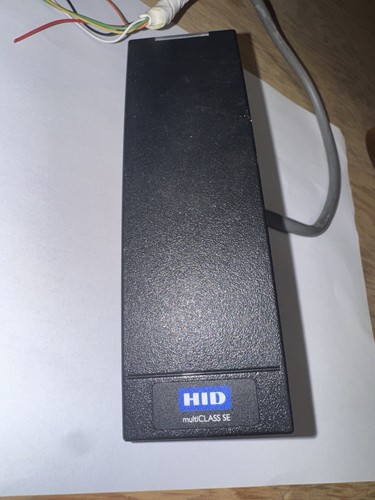 HID multiCLASS SE card Reader RP15 MCLASSRP15E Black | eBay