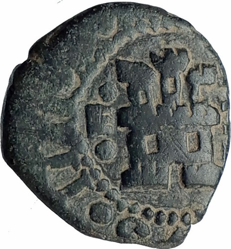 1600-1620 SPAIN King Philip III Lion & Castle Genuine 2 Maravedis Coin ...