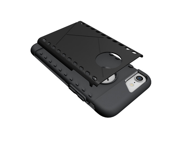 For iPhone 7 - SuperGuardZ® Heavy-Duty Slim Shockproof Cover Case Armor ...