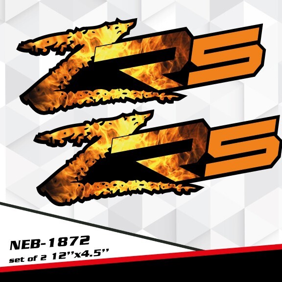 For Chevy S10 SONOMA Offroad Sport 4X4 TRUCK ZR5 ZR-5 Decals Stickers ...