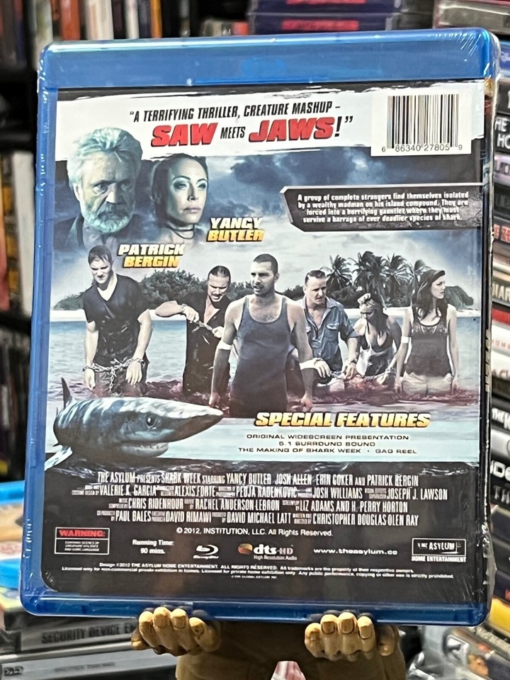 Shark Week (Blu-ray Disc) Patrick Bergin, Yancy Butler, Josh Allen ...