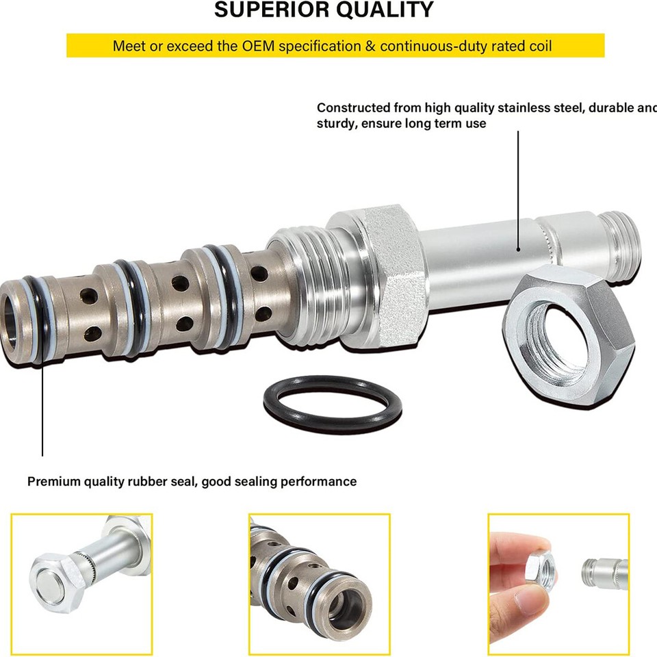 for Hydraforce SV08-40-0-N-00 Solenoid Operated Spool Cartridge Valve 4 ...