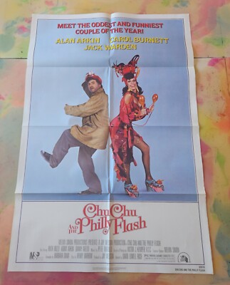 1981 CHU CHU & THE PHILLY FLASH Original One Sheet Poster 27x41 Alan Arkin | eBay