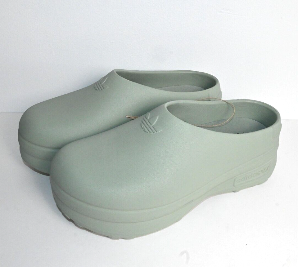 Adidas Originals Stan Smith Adifom Women's Mule IE7053 Silver Green | eBay