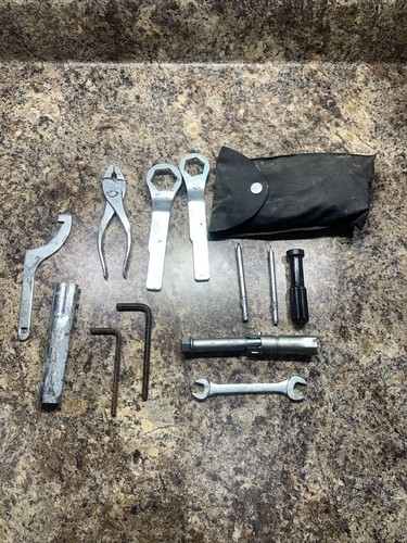 2009 09-11 Kawasaki EX650R Ninja 650R Toolkit Tool Bag Kit Pouch Lot ...
