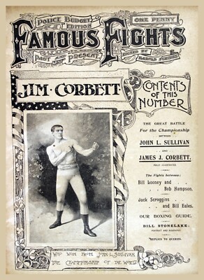 11341.Decor Poster.Room interior.Vintage wall art.Boxer champion Jim ...