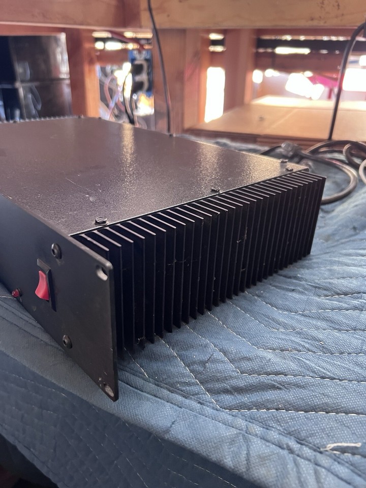 SCS Sound Code Systems Stereo Power Amplifier MOS-FET 2150A Vintage AMP ...