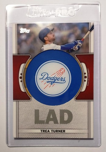 Trea Turner 2023 Topps Séries Un Équipe Logo Patch RELIC Carte # Tlp-Tt ...