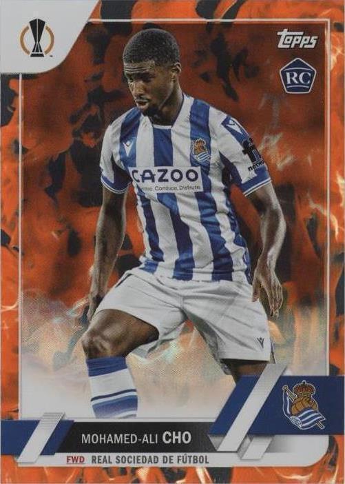 2022-23 Topps UEFA Club Competitions - Mohamed-Ali Cho #3 Inferno Foil ...