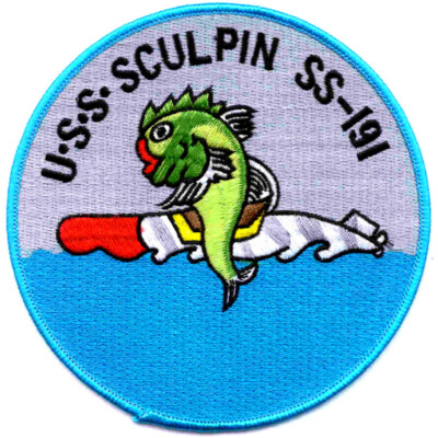 SS-191 USS Sculpin Patch | eBay