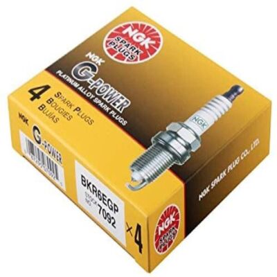 4 PCS For ngk BKR6EGP (7092) SPARK PLUGS PLATINUM POWER MACE IN JAPAN ...