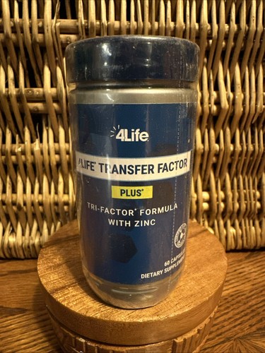 4Life Transfer Factor Plus Tri-Factor Formula With Zinc 60 Capsules Exp ...