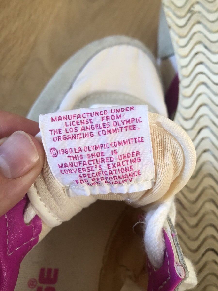VTG🔥 Converse Shoes L.A Olympics 1984 Official Staff Issued VTG🔥 Converse Shoes L.A Olympics 1984 Official Staff Issued