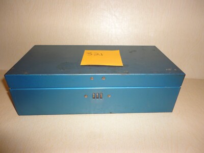 Vtg Bemis & Call Sesamee Policy Combination Lock Box Provident Life ...