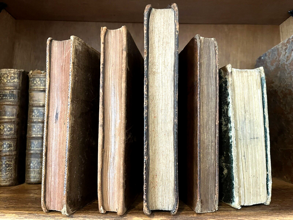 ENGLISH OLD BOOK FROM 1700s - Rare Historical Collectible Text from ...