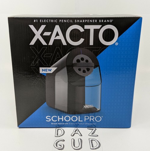 X-ACTO School Pro Electric Pencil Sharpener Quiet Motor 6 Pencil Sizes ...