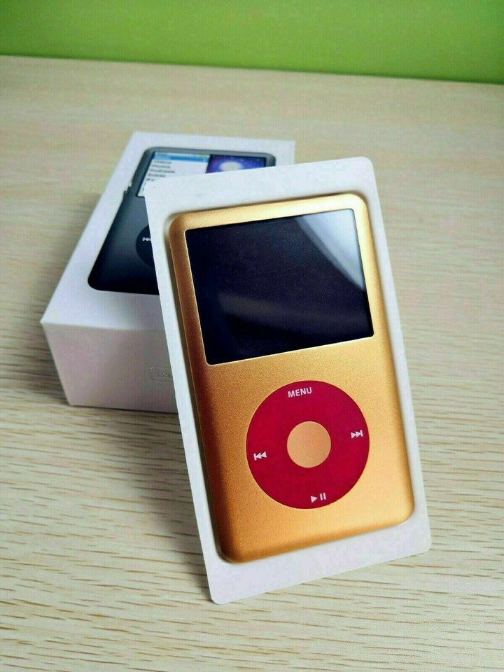 Apple iPod Classic 7th Gen Black/Silver/Gold/Red 160GB/256GB/512GB/1TB ...