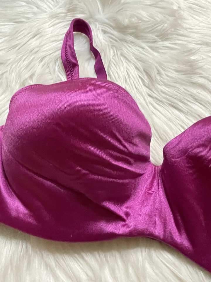 Victorias Secret 36C Bra Purple Underwire Nylon Spandex | eBay