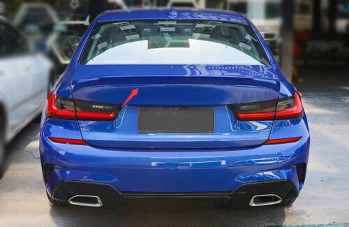 For BMW 3-Series 2019-2022 G20 ABS Blue FR-208 Spoiler Tail Trunk Lip ...