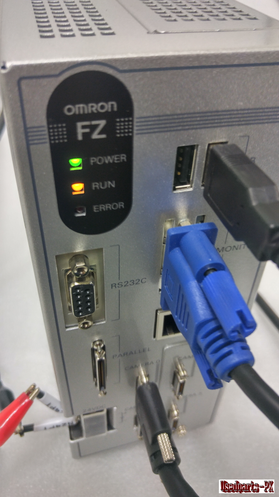 OMRON Vision System FZ5-L350-10 Controller & FZ-S2M & FLV-TCC1 Working ...