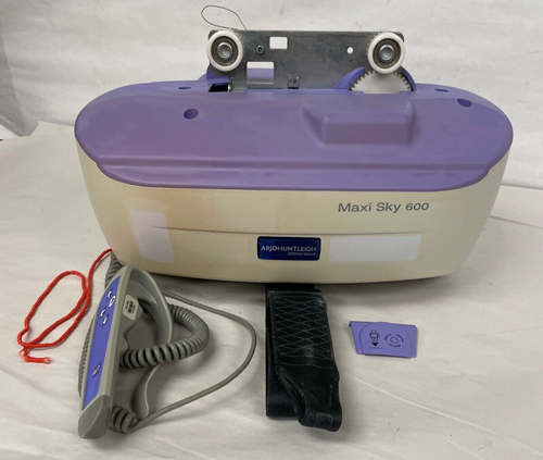 Arjo Huntleigh MaxiSky 600 Electric Ceiling Patient Lift w/ Remote ...
