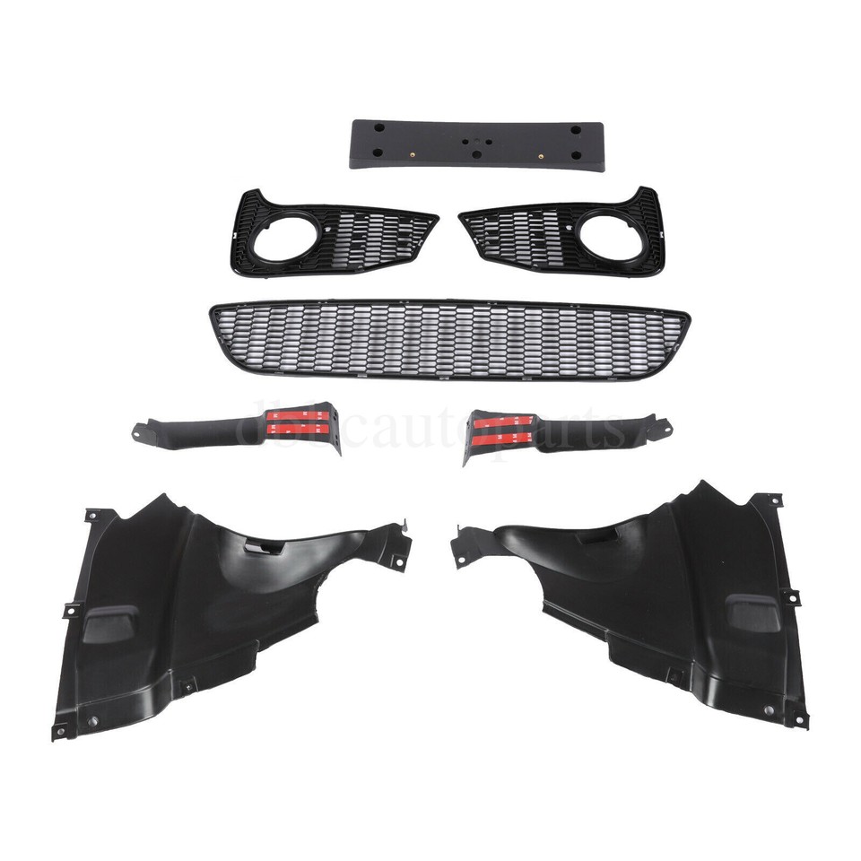 Front Bumper F80 M3 Style W/O PDC+ Fog Lights + lip For BMW F30 3 ...