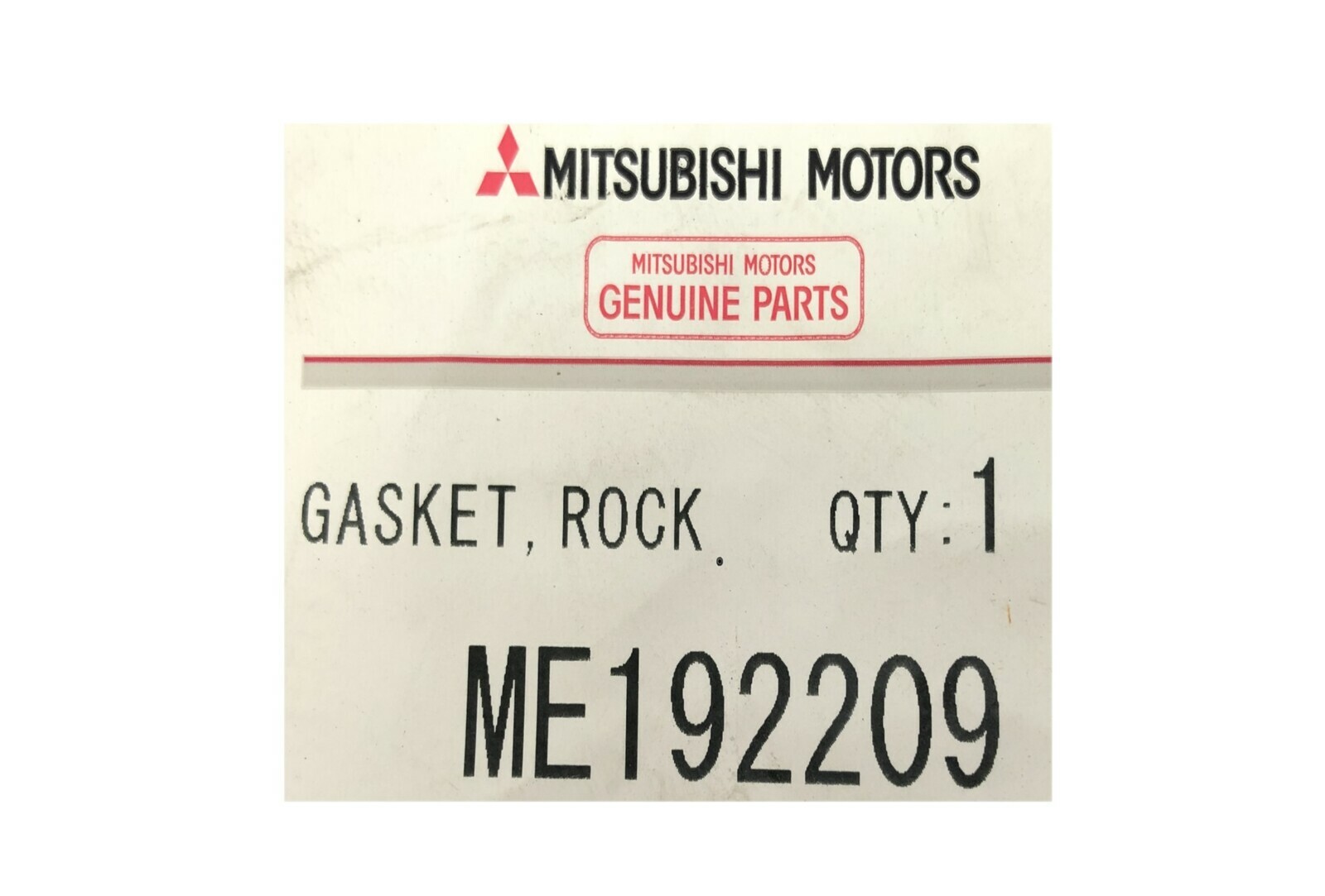 Genuine GASKET-ROCKER COVER ME192209 GASKET-ROCKER COVER *FREE SHIPPING ...