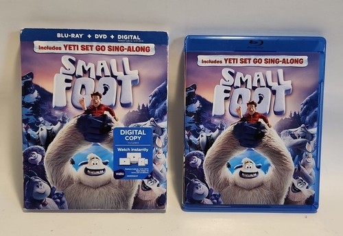 Smallfoot: Includes Yeti Set Go Sing-Along (Blu-ray, DVD, Digital ...