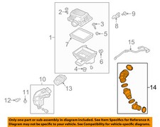 GM OEM Air Cleaner-to Intake Tube Duct Hose 25779793 for sale online | eBay