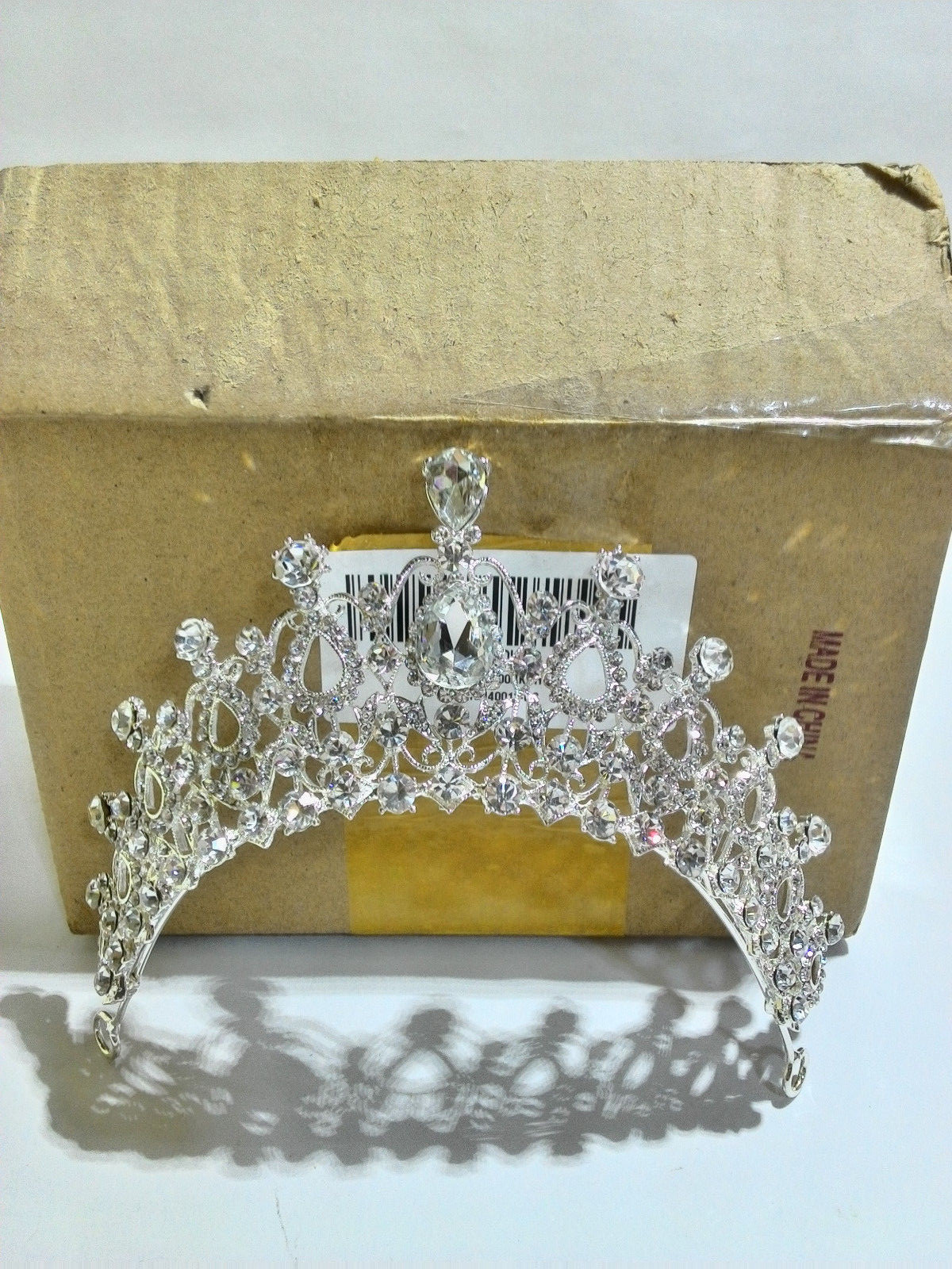 Topwedding Wedding Birdal Pageant Princess Tiara Headband Crown ...