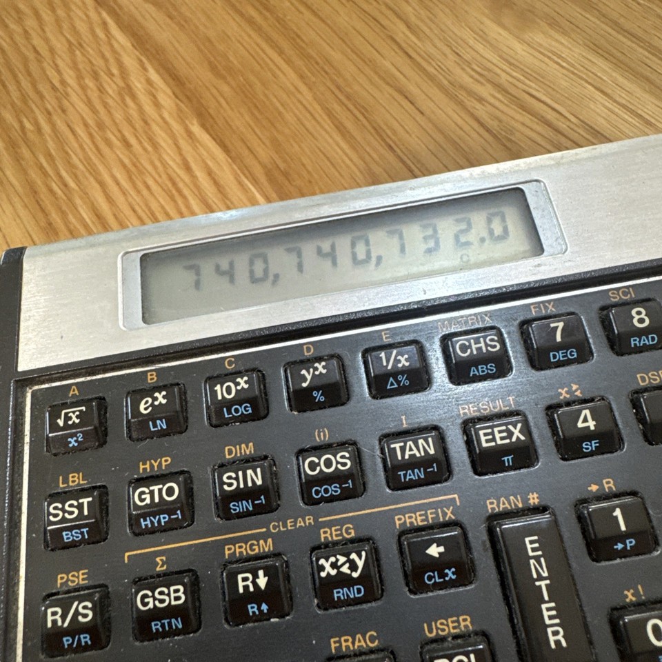 Hewlett Packard HP-15C Scientific Calculator | eBay
