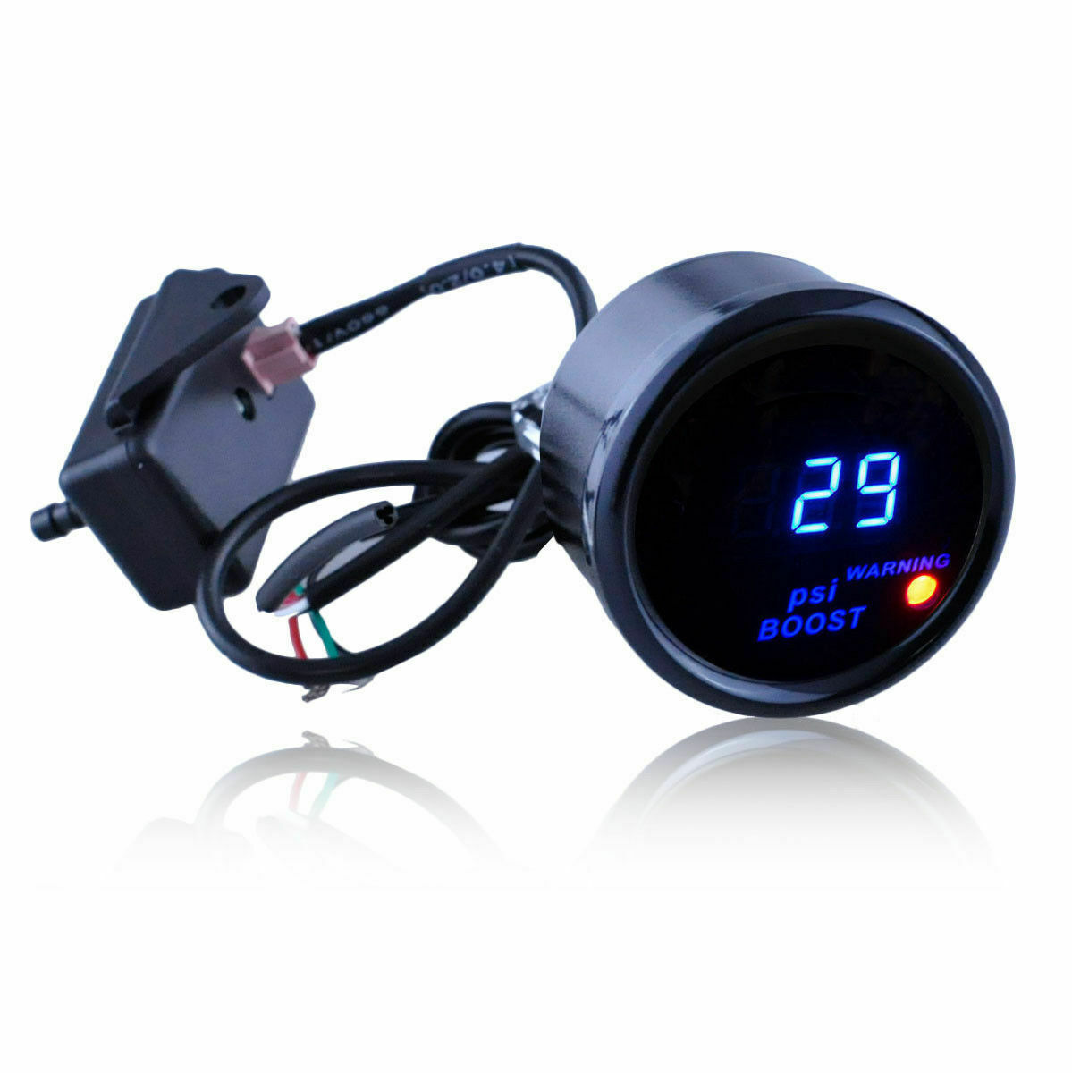 New Digital Boost Gauge Kit + 52mm 0-30 PSI Turbo Boost Pressure Gauge ...