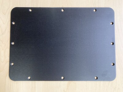 Pelican IM2100 Storm Case Custom Blank Inside Panel - Black Anodized ...