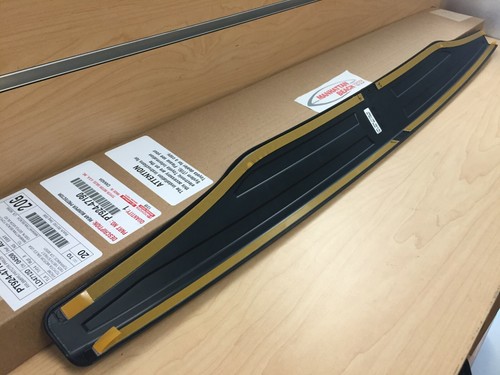 2019-2021 Prius Rear Bumper Protector (BLACK PLASTIC) Genuine Toyota ...