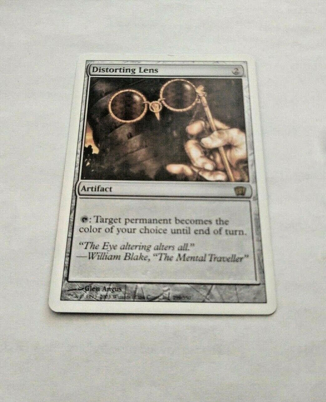 MTG Distorting Lens Eighth Edition 299 Regular Rare for sale online | eBay