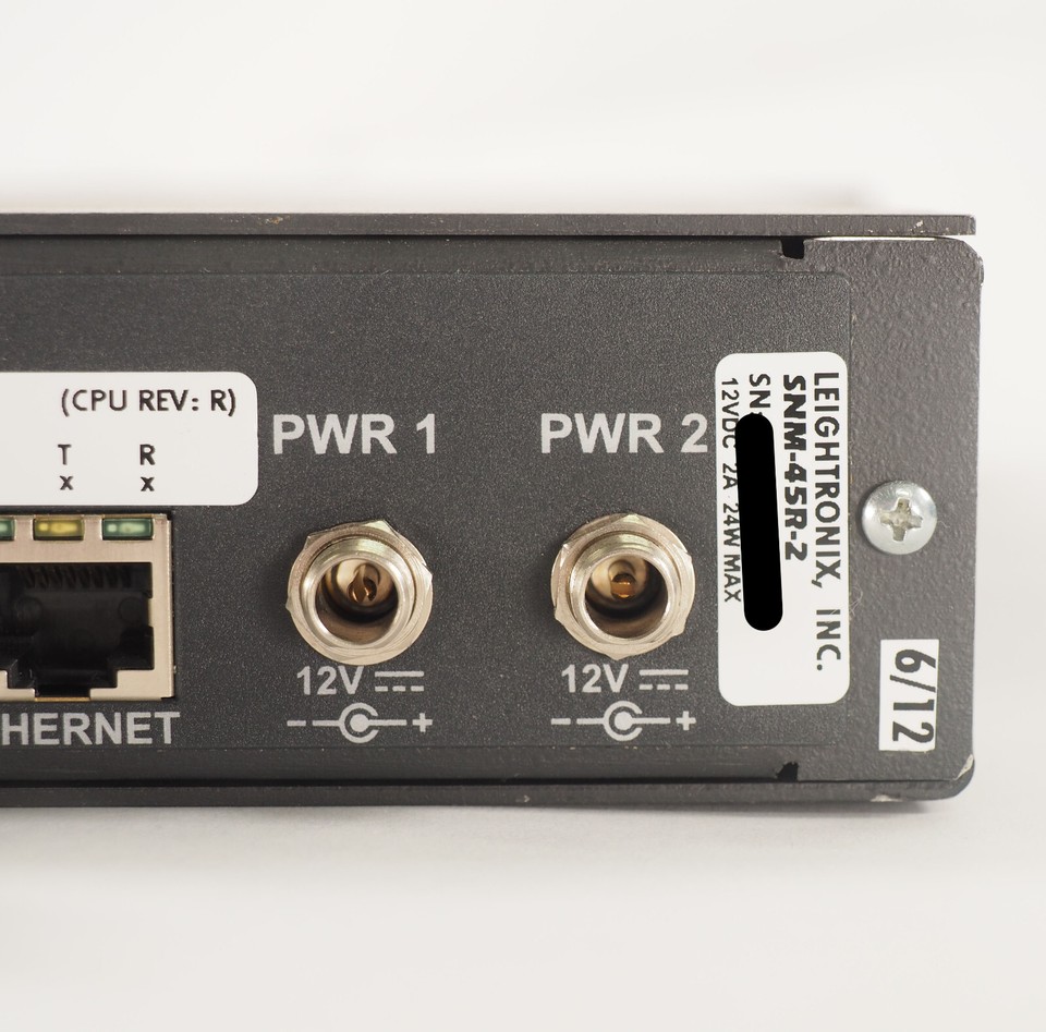 Leightronix Inc. SNM-45R-2 SNM ERIES ROUTING SWITCHER MANAGER | eBay