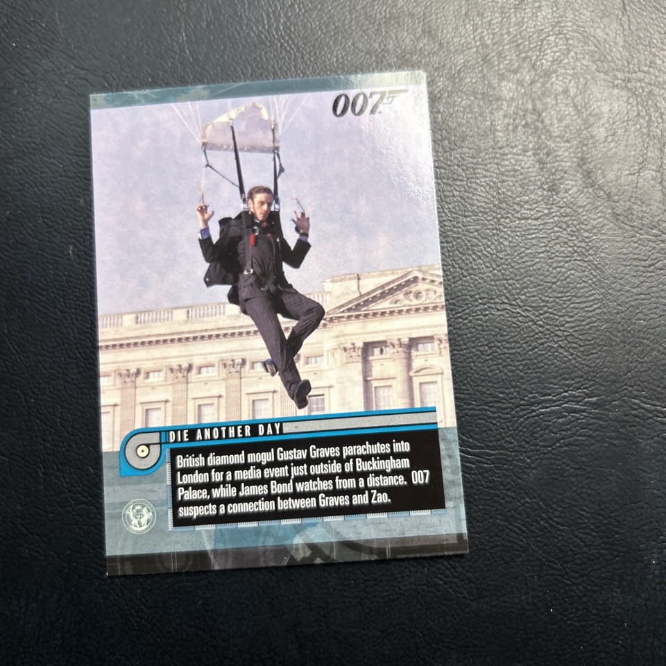 B36a James Bond 007 Mission Logs 2011 #59 Die Another Day Gustaf Graves ...