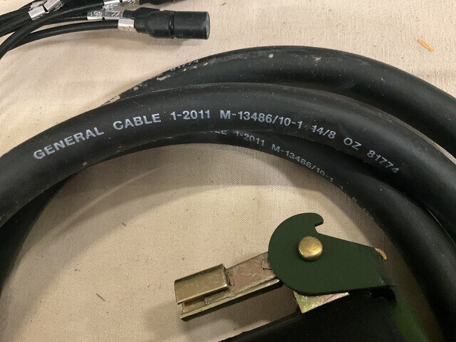 MRAP, M1101, M1102, M105 MILITARY TRAILER CABLE ASSY 7055100 6150-00 ...