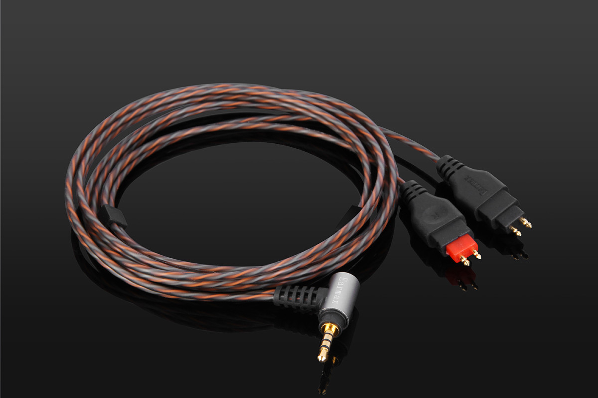 2.5mm OCC Balanced Audio Cable For Sennheise HD565 HD580 HD600 HD650 ...