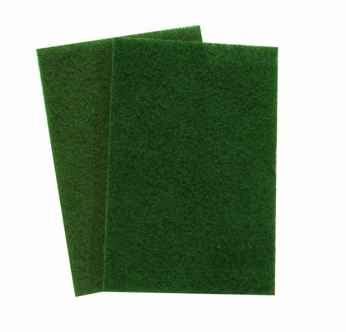 scotchbrite scouring finishing pad general purpose hand pads green 3m ...