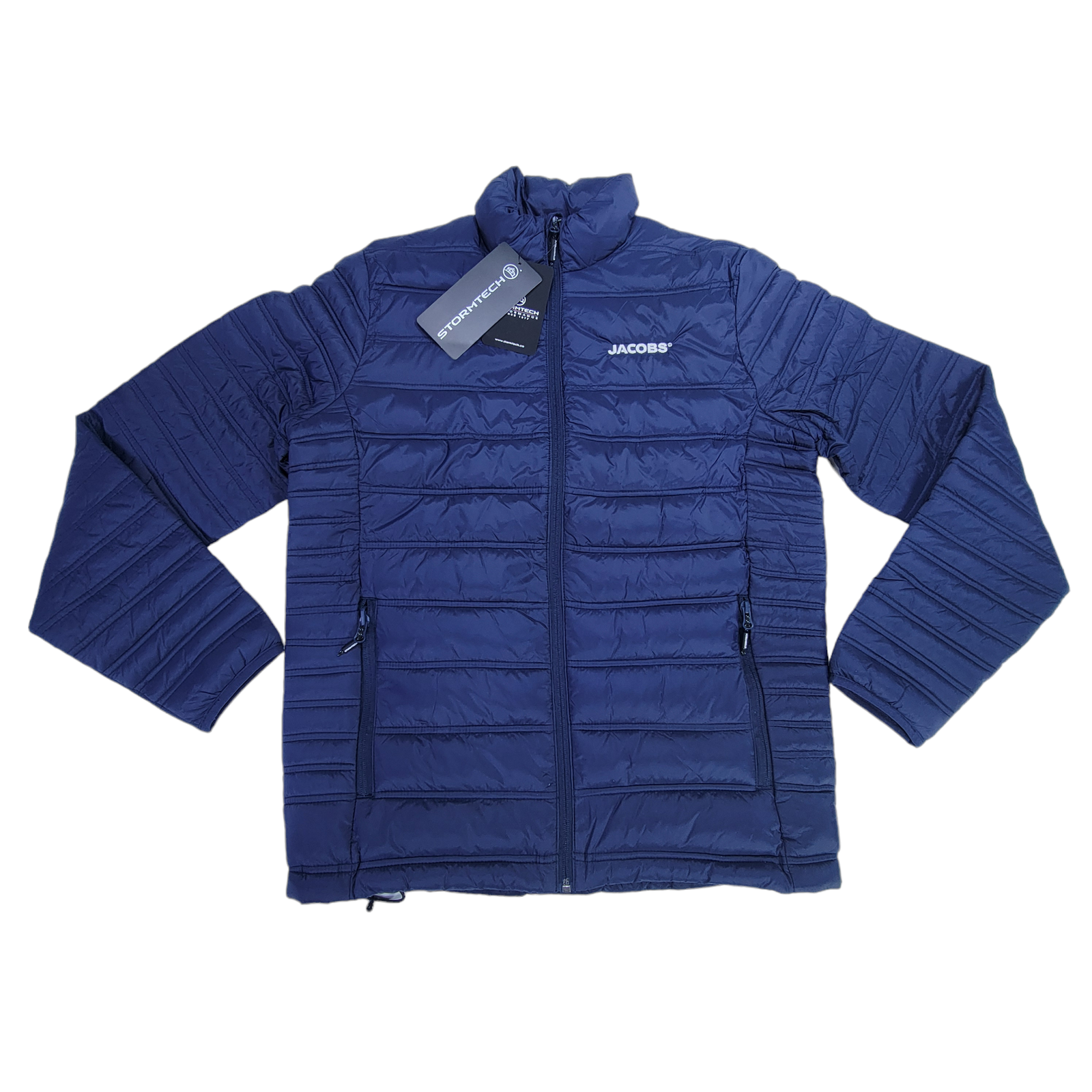 MSRP $95 Jacobs Stormtech Performance Blue Puffer Jacket - Men’s Size M ...
